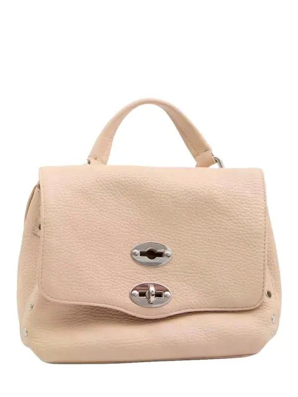 ZANELLATO Hammered Leather Baby Postina Tote - Neutrals