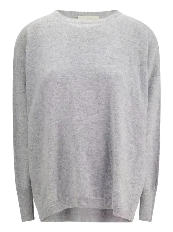 VERYBUSY Ribbed Cashmere Sweater - Grey