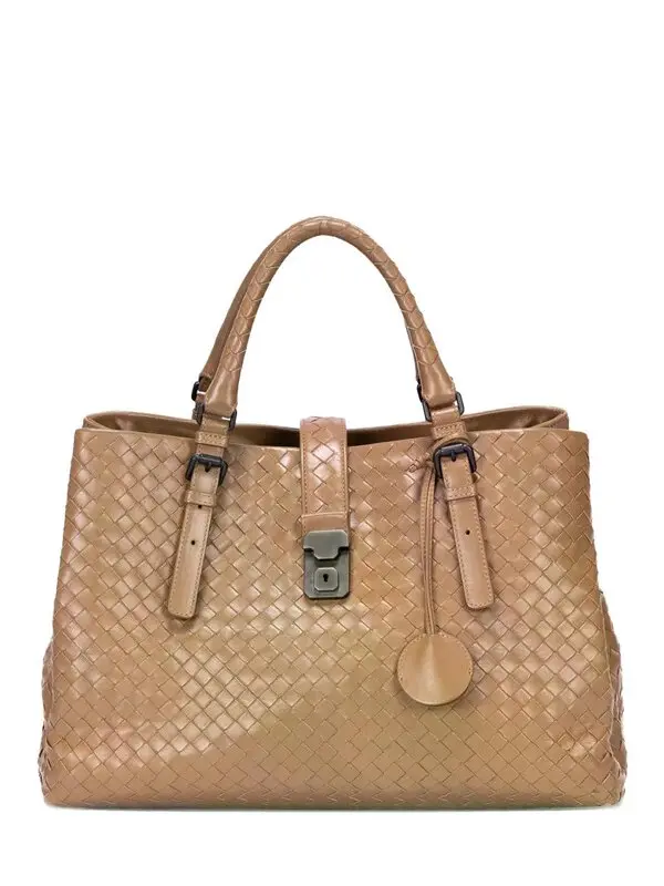 Bottega Veneta Large Roma Tote Bag - Neutrals
