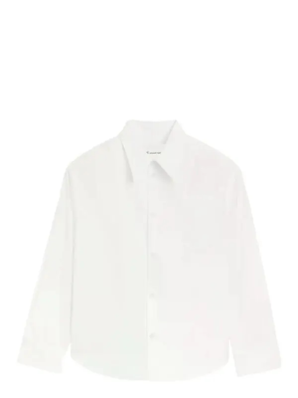 Ami De Coeur Wide-fit Pocket Shirt - White