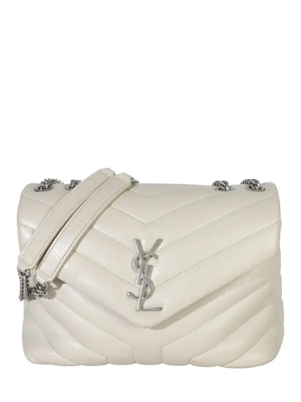 Saint Laurent Loulou Bag - Beige