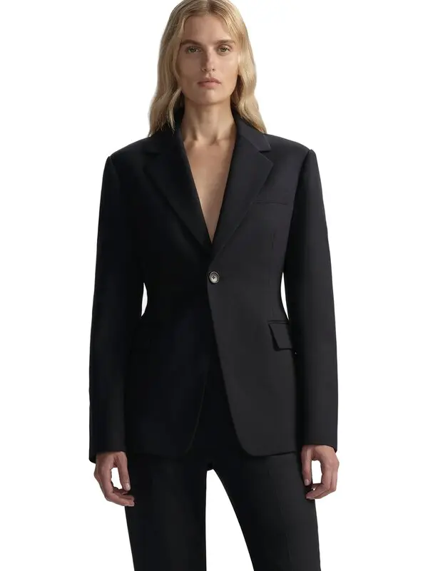 A.L.C. Elza Tailored Jacket - Evening Blue