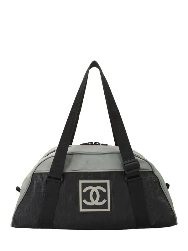 Chanel Canvas Sportline Duffle - Green