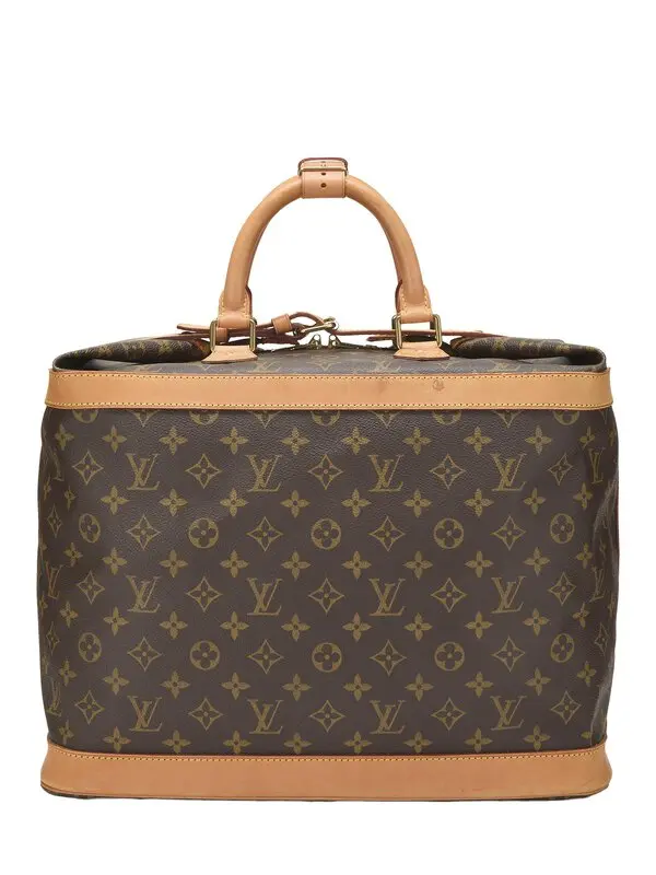 LOUIS VUITTON Monogram Cruiser 40 Travel Bag - Brown