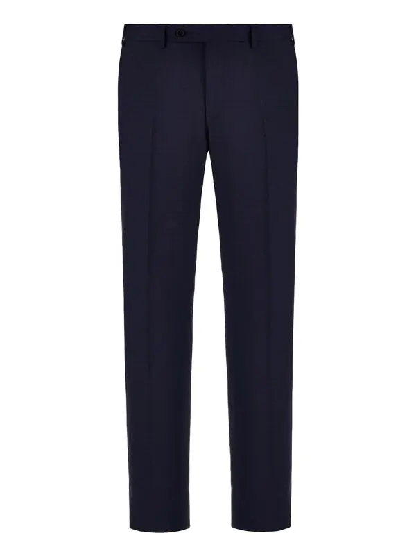 Canali Wool Trousers - Blue