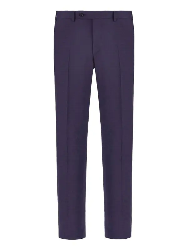 Canali Wool Trousers - Blue
