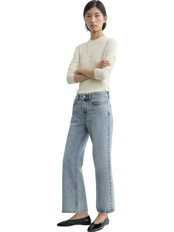 TOTEME Kick Flare Denim Trousers - True Vintage