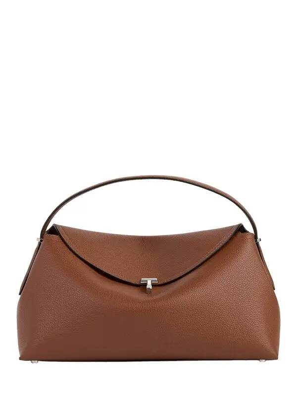 TOTEME T-lock Top Handle Bag - Sienna