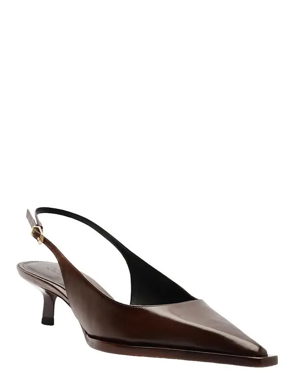 Schutz Daria Slingback Pumps - Root Brown