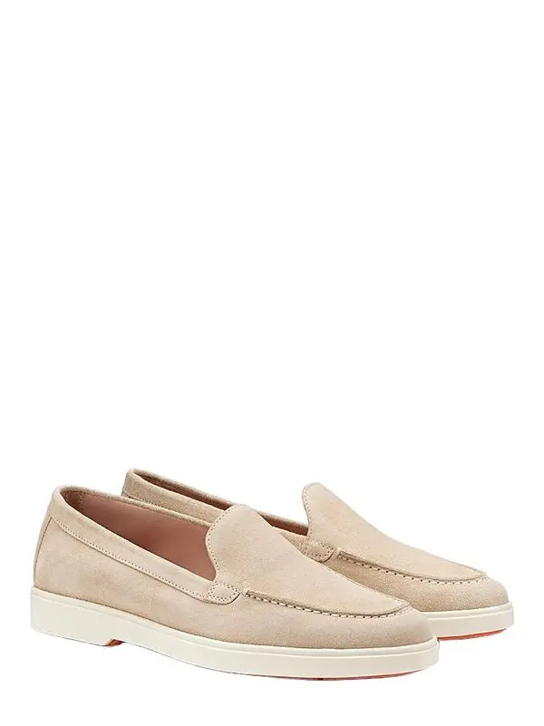Santoni Suede Loafer - Light/pastel Pink