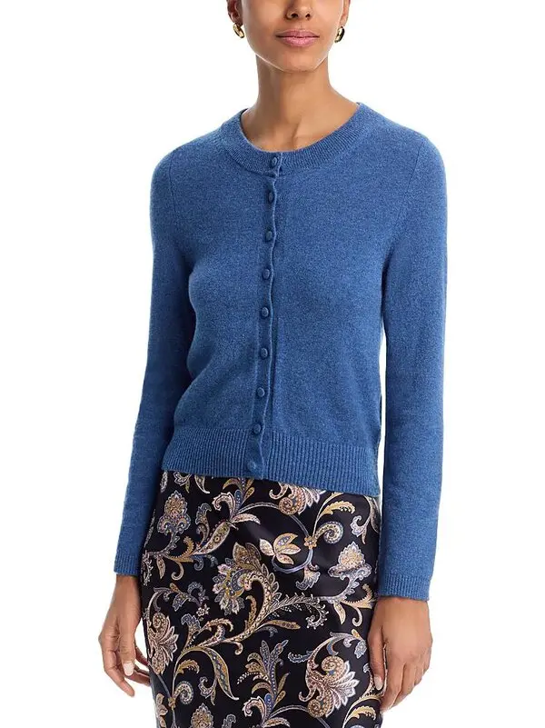 Veronica Beard Daro Cashmere Cardigan - Blue Coast