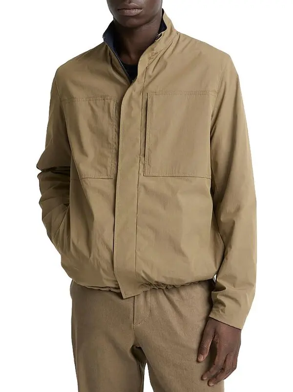Vince Reversible Zip Jacket - Coastal/kalamata