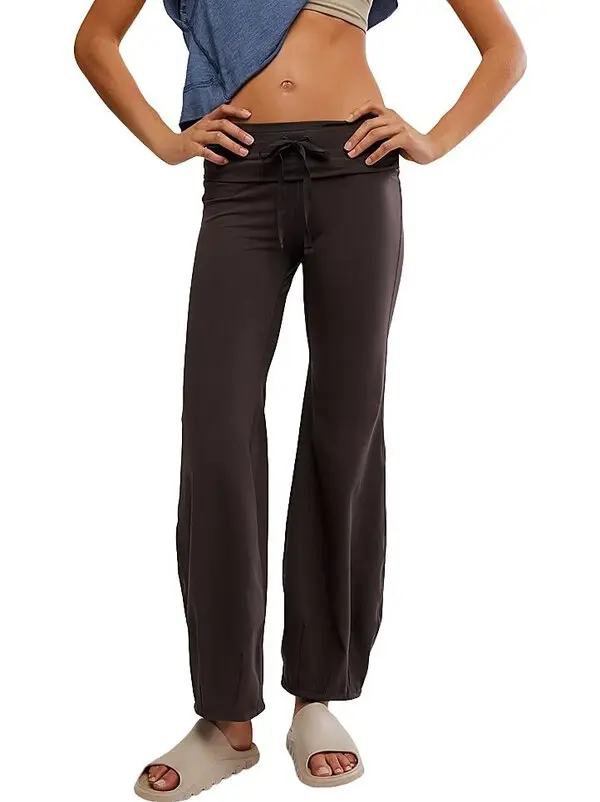 Free People Quick Step Pants - Chocolate