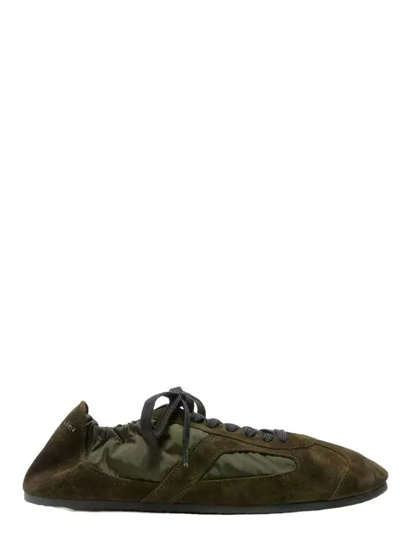 Proenza Schouler Suede Soft Track Sneakers - Green