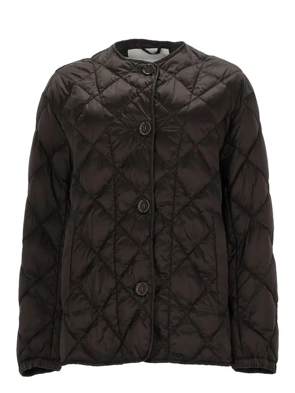 Max Mara Quilted Jacket - Brown