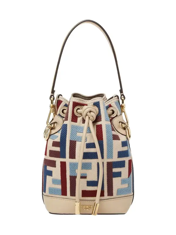 Fendi Mon Tresor Bucket Bag - Beige
