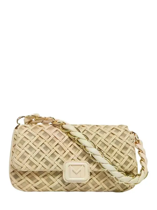 Marella Woven Design Bag - Neutrals