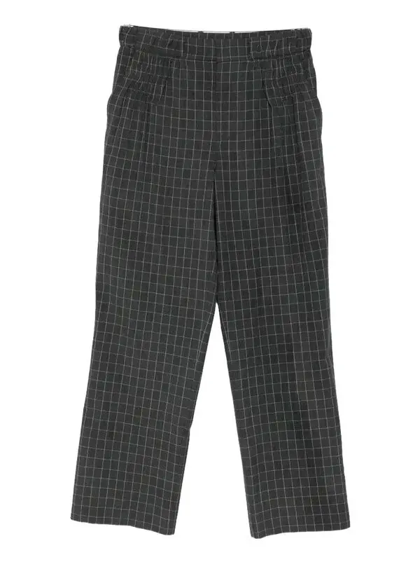 KIKO KOSTADINOV Minna Gathered Trousers - Grey