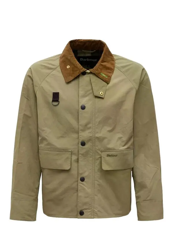 Barbour Corduroy Collar Jacket - Green