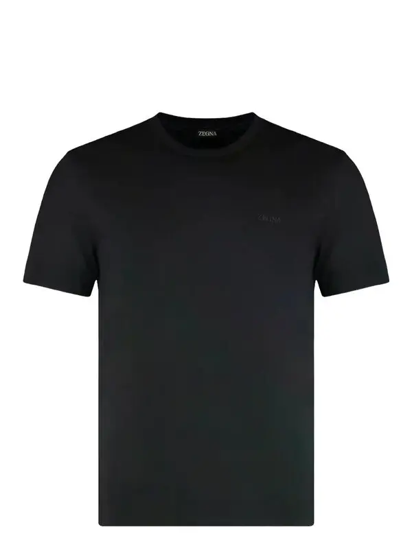 Zegna Crew-neck T-shirt - Black