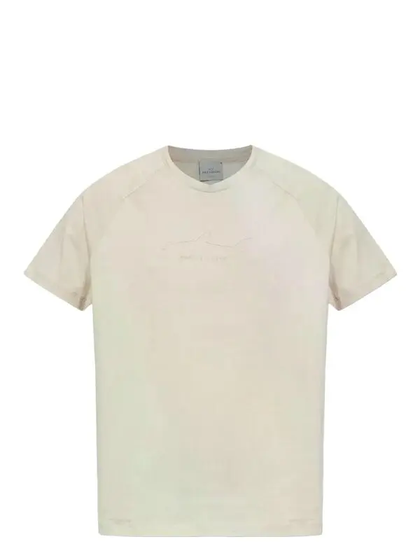 Paul & Shark Logo-embroidered T-shirt - Neutrals