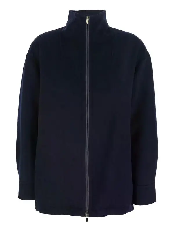 Max Mara Zip Jacket - Blue