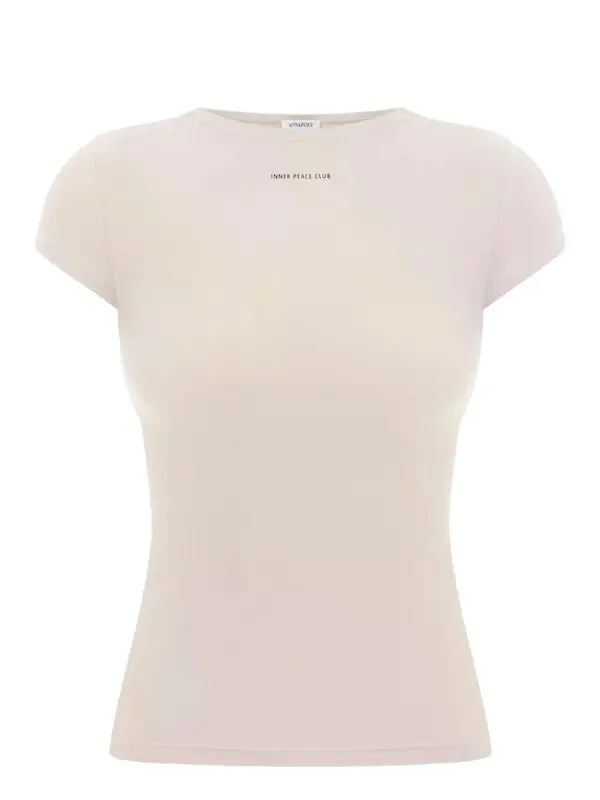 ANNAFOXY Flux Short-sleeve T-shirt - Neutrals