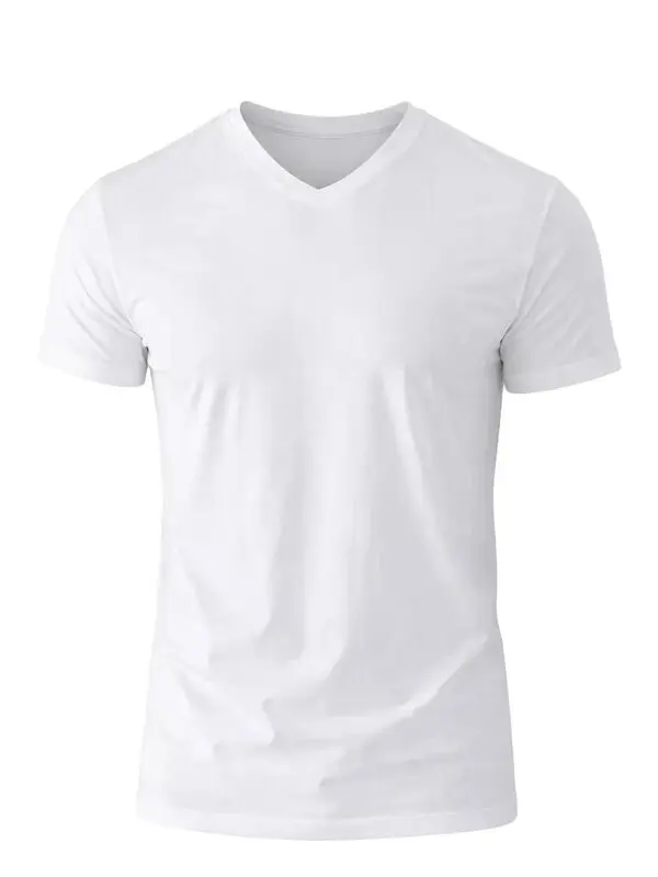 PATRICK ASSARAF V-neck T-shirt - White