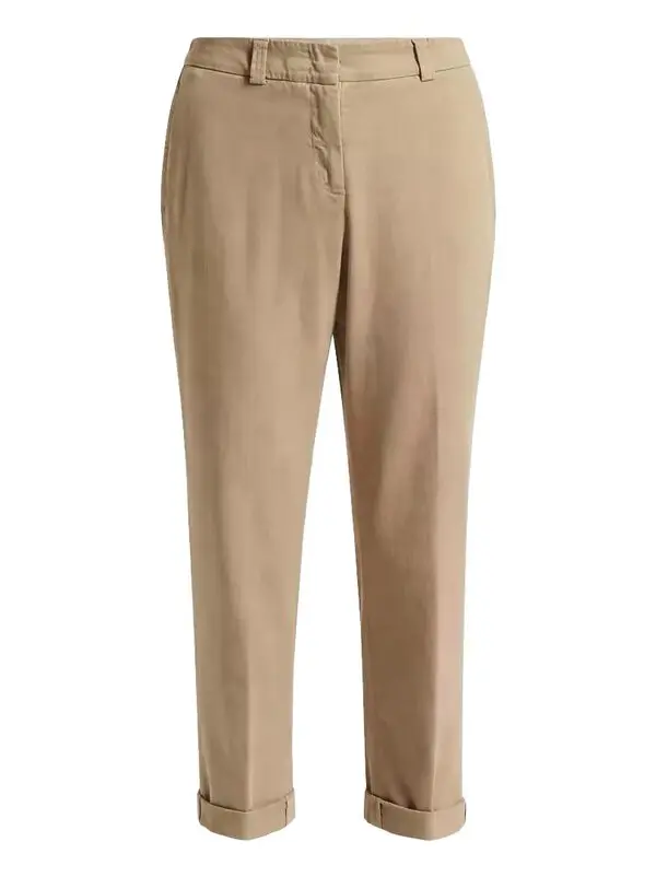 Peserico Straight Leg Trousers - Neutrals