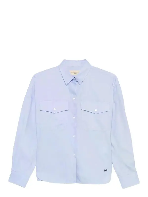 Max Mara Chest-pocket Shirt - Blue
