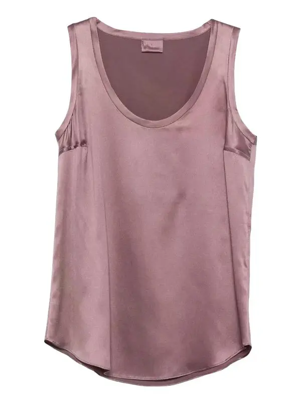 Brunello Cucinelli Scoop-neck Tank Top - Purple