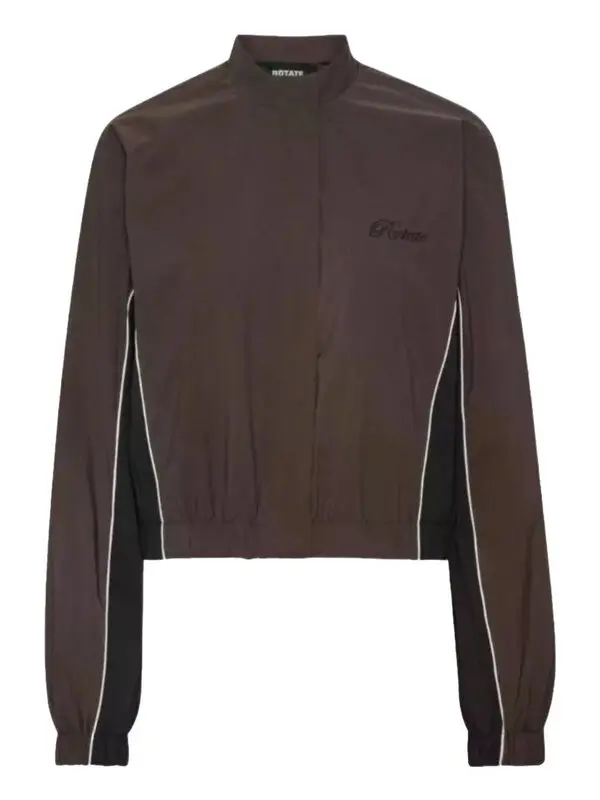 ROTATE BY BIRGER CHRISTENSEN Logo-detail Jacket - Brown