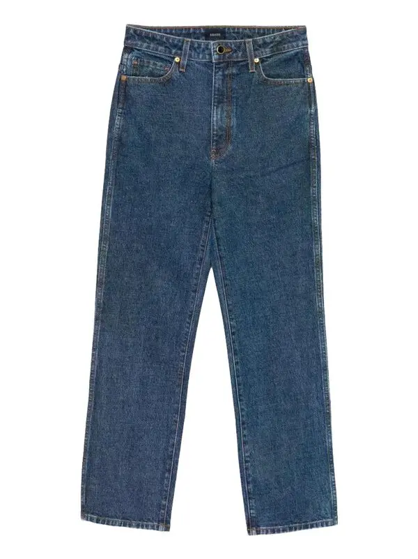 Khaite Abigail Seam Jeans - Blue