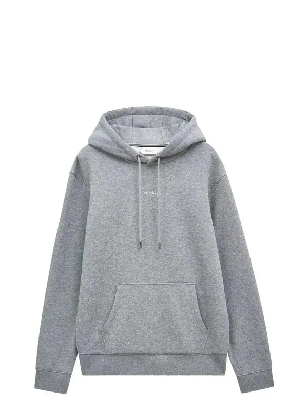 Pringle Of Scotland Hooded Pouch Jumper - Grey