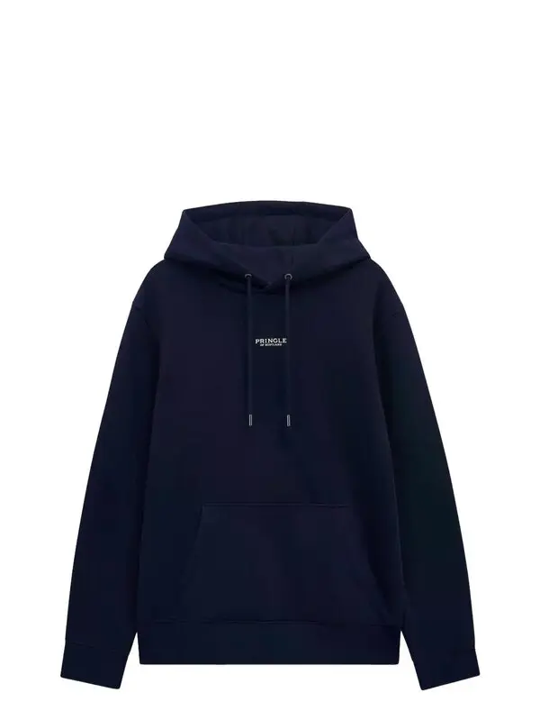 Pringle Of Scotland Hooded Jumper - Blue