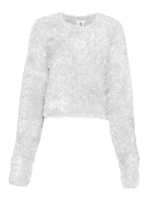 Noir Kei Ninomiya Lurex-effect Pullover - Neutrals