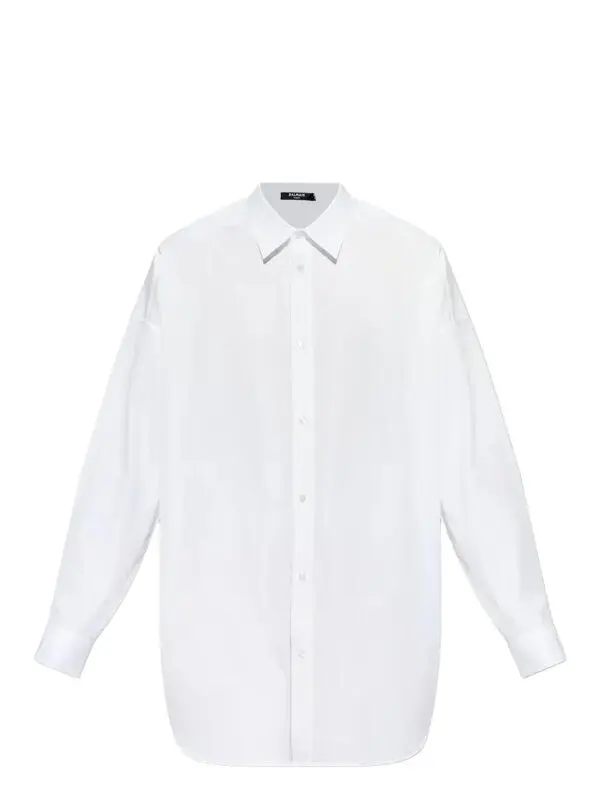 Balmain Logo Classic Shirt - White