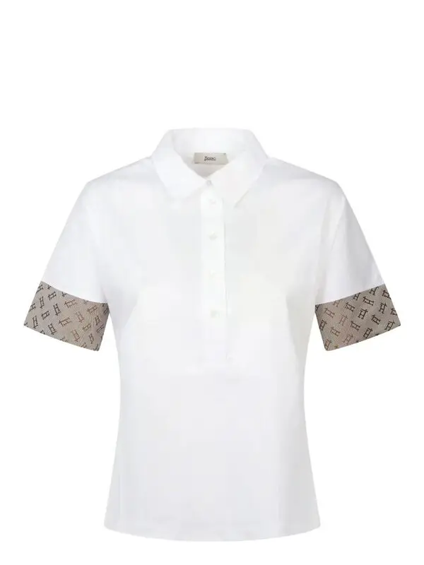 Herno Short-sleeve Polo Top - White