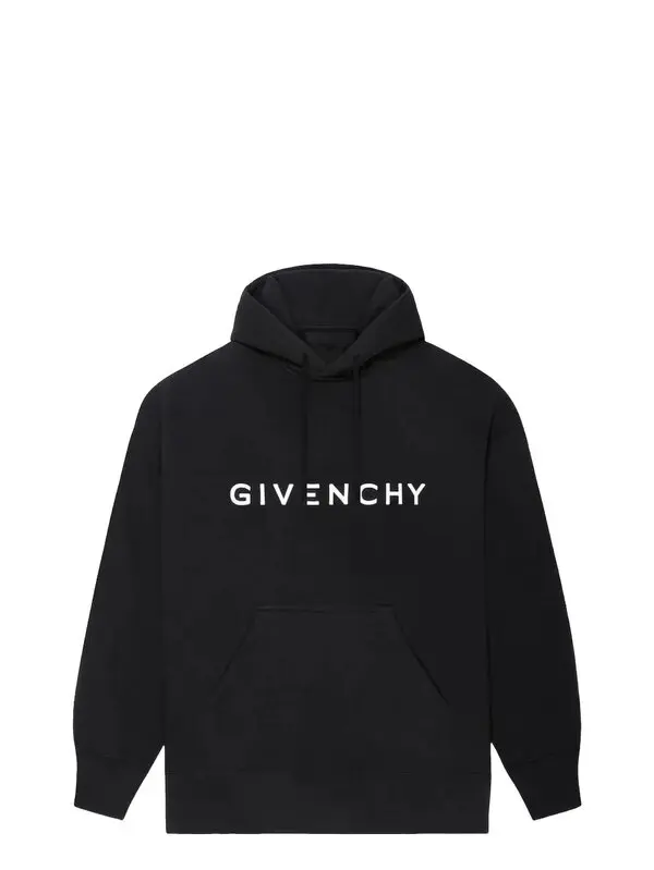 Givenchy Archetype Slim-fit Hoodie - Black