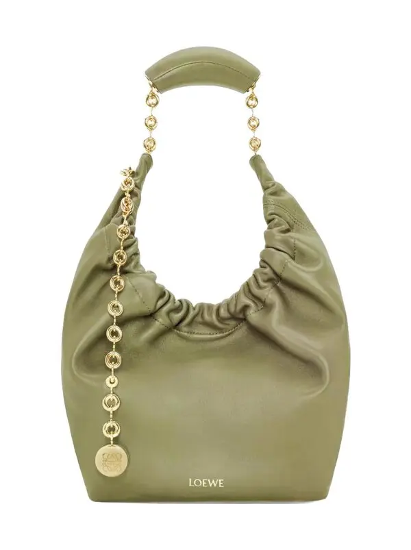 Loewe Small Squeeze Shoulder Bag - Green