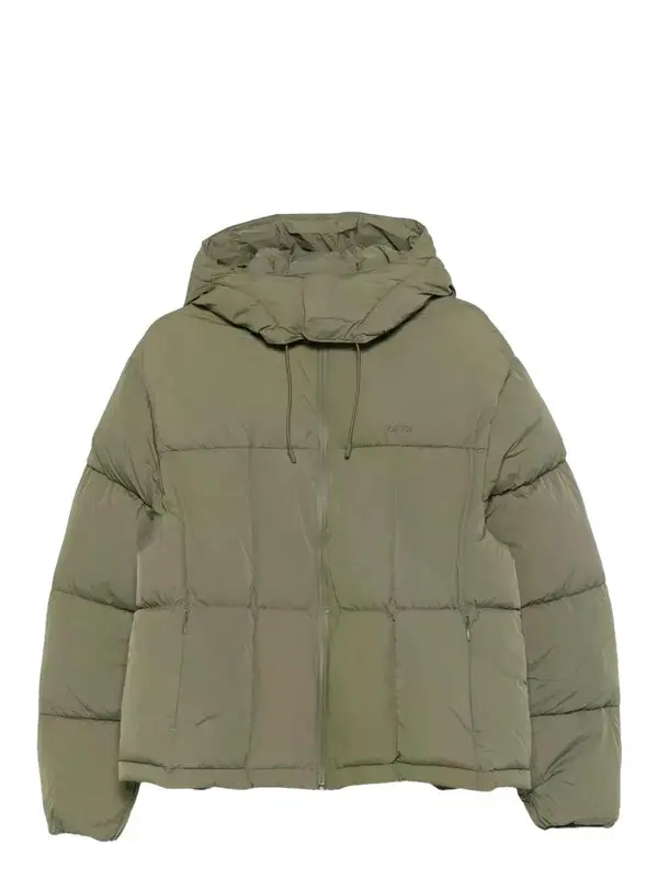 ARTE ANTWERP Hooded Padded Jacket - Green