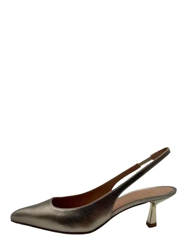 Roberto Festa Dalilas Point-toe Slingback Pumps - Gold