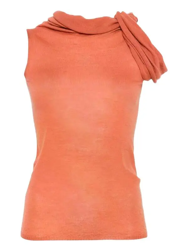Rick Owens Twist Top - Orange