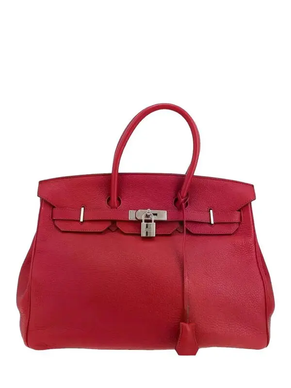 Hermès 2010 35 Birkin Handbag - Red
