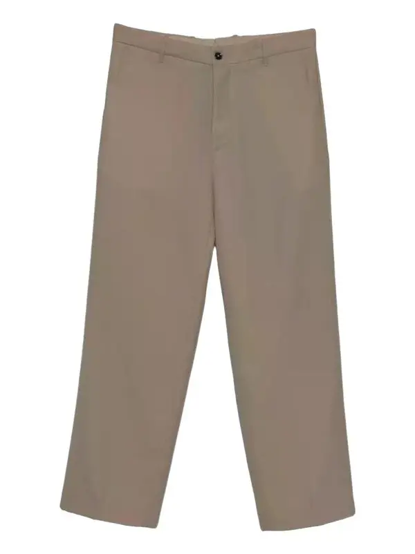 NINE:INTHE:MORNING Apollon Wide-leg Trousers - Neutrals