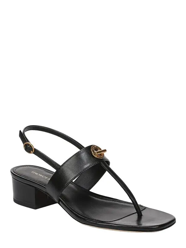 Veronica Beard Andie Slingback Sandal - Black