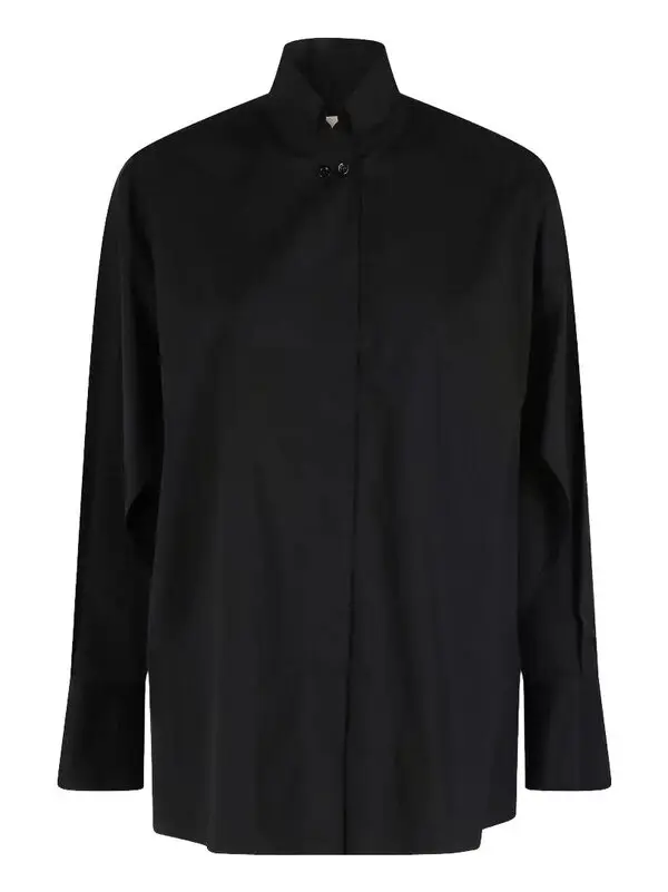 SEMICOUTURE Almeda Buttoned Shirt - Black