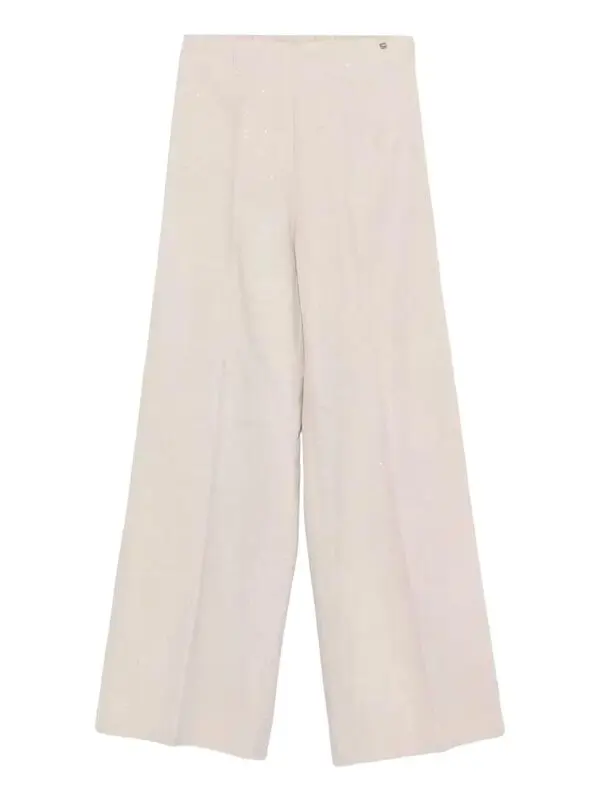 Herno Logo-plaque Trousers - Neutrals
