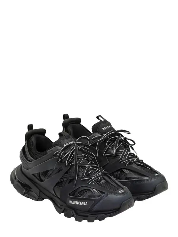 Balenciaga Round-toe Sneakers - Black