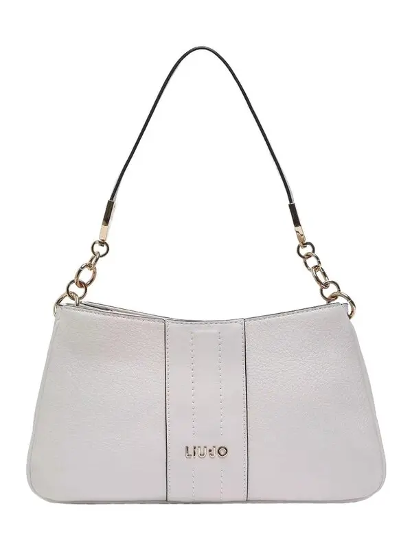 Liu Jo Logo-lettering Shoulder Bag - White